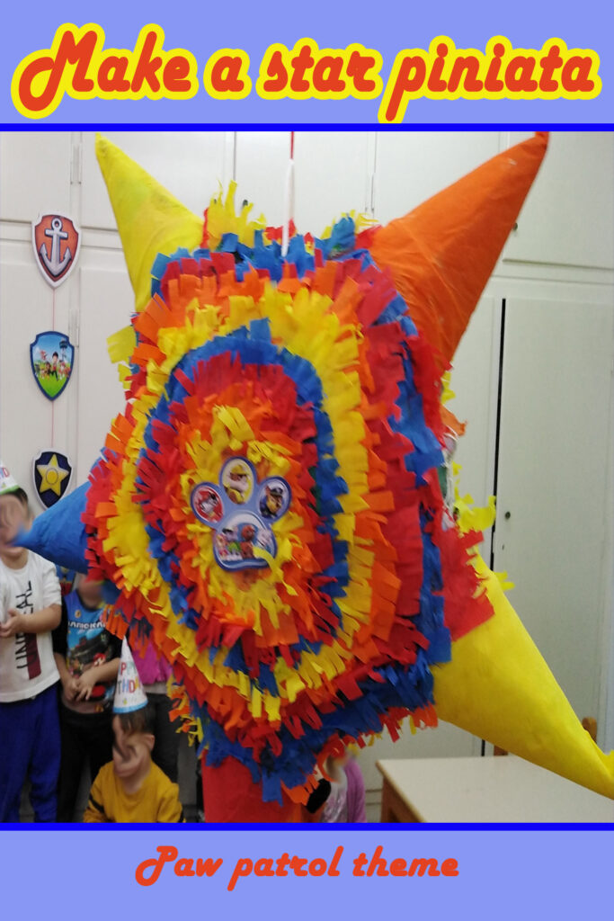 How to Make a Star Piñata - Inspiration is a woman